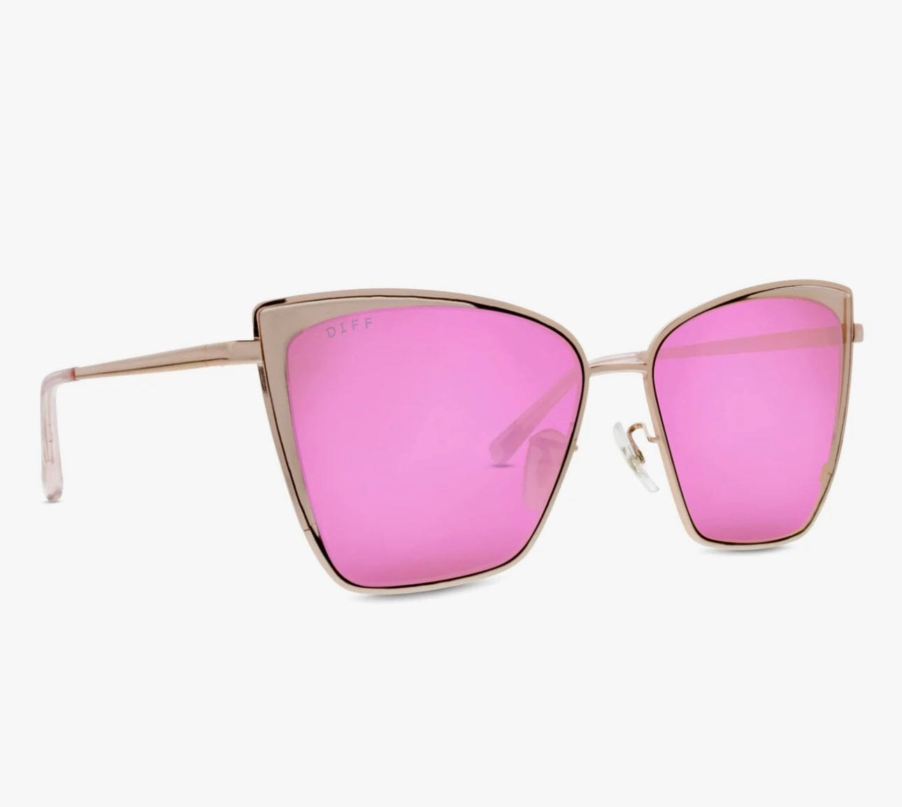 Diff Becky Gold Sunset Sunglasses
